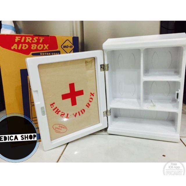 Jual First Aid Box / Kotak P3K dinding ukuran besar mc11 - Jakarta ...