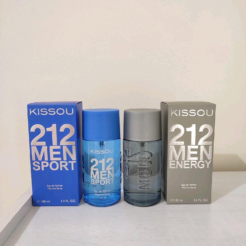 Parfume 212 Men Kissou 100ml Cowok variant ( biru / abu ) Berkualitas ...