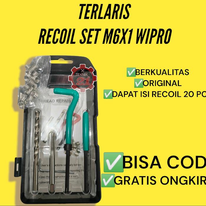 Jual RECOIL SET M6 BAUT 10 WIPRO - Kab. Karawang - TEKNIK21_NEW | Tokopedia