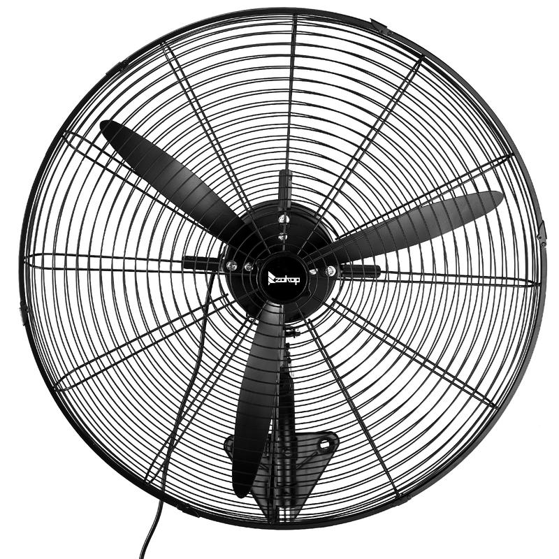 MFJ-EW50 20inch High Velocity Wall Mount Fan Oscillating,Industrial Fan ...