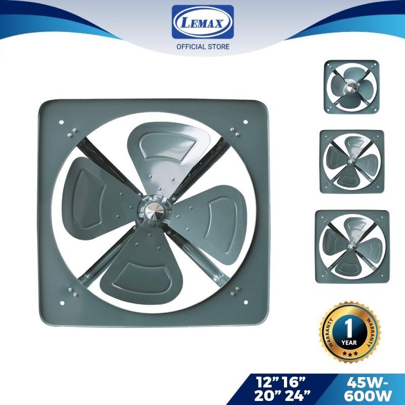 LEMAX 12", 16", 20", 24" Industrial Exhaust Fan Strong Steel - TikTok ...