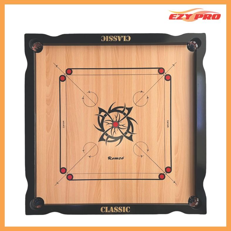 Romco Classic Carrom Board with Carrom Seed Set - TikTok Shop Malaysia