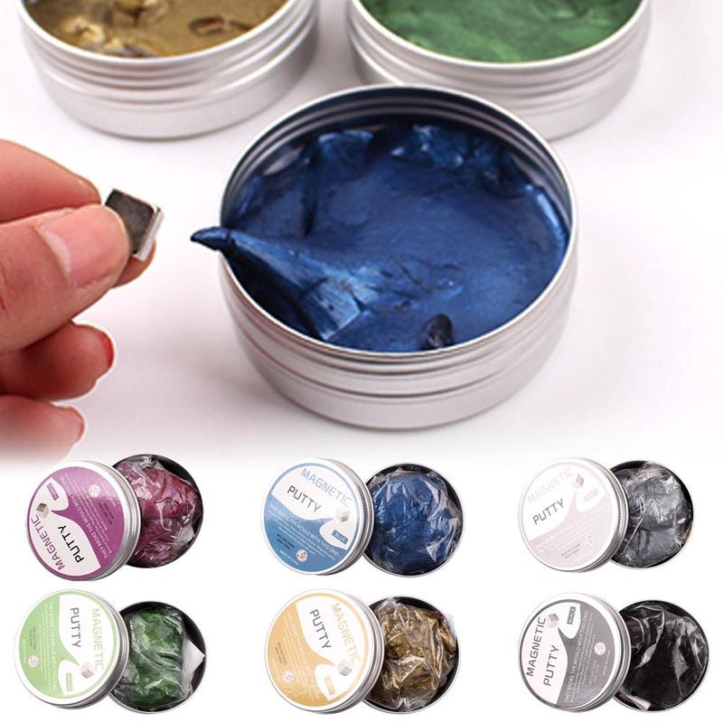 Magnetic Rubber Mud Magic Slime Kids Putty Plasticine O3Z9 Creative ...