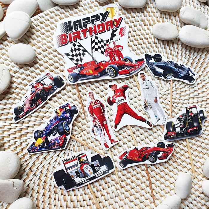 Jual Racer Car Balap Mobil Racing Formula 1 F1 Gran Turismo Birthday ...