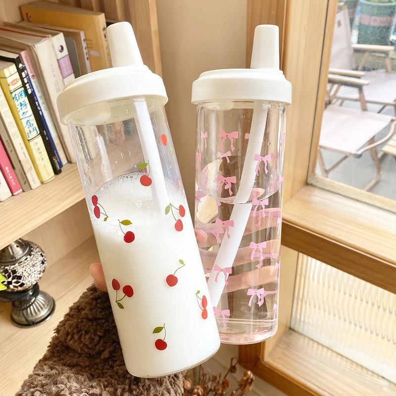 Botol Air Ceri, Reka Bentuk Comel dengan Ikatan bentuk rama-rama ...