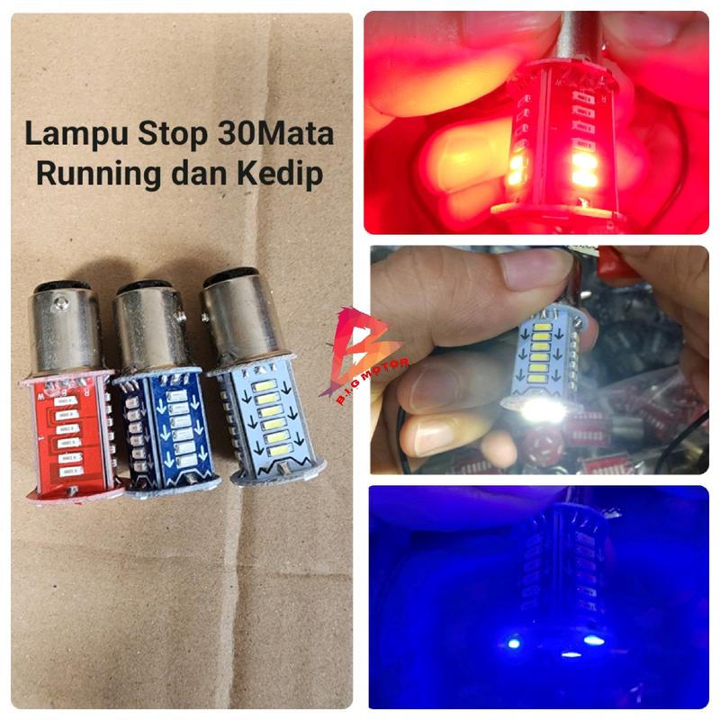 Lampu Rem Motor 30Led - Lampu Rem Running 30Mata Variasi Car - Shop ...