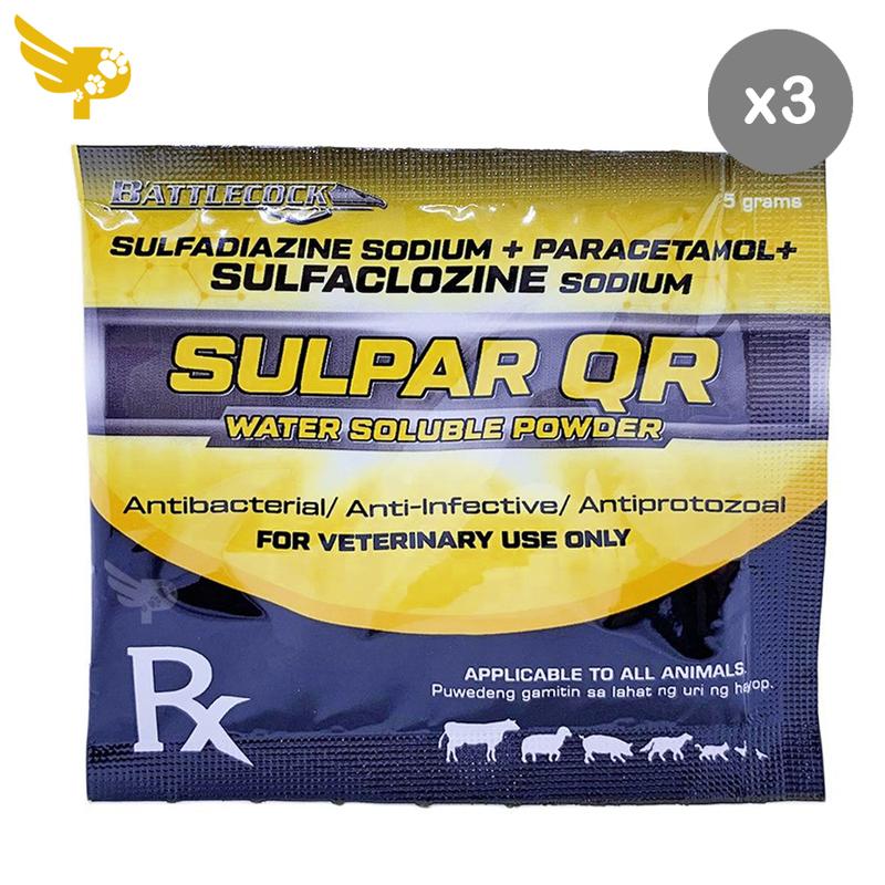 Sulpar QR 5g - sold per 3 sachets - For All Animals - Battlecock ...