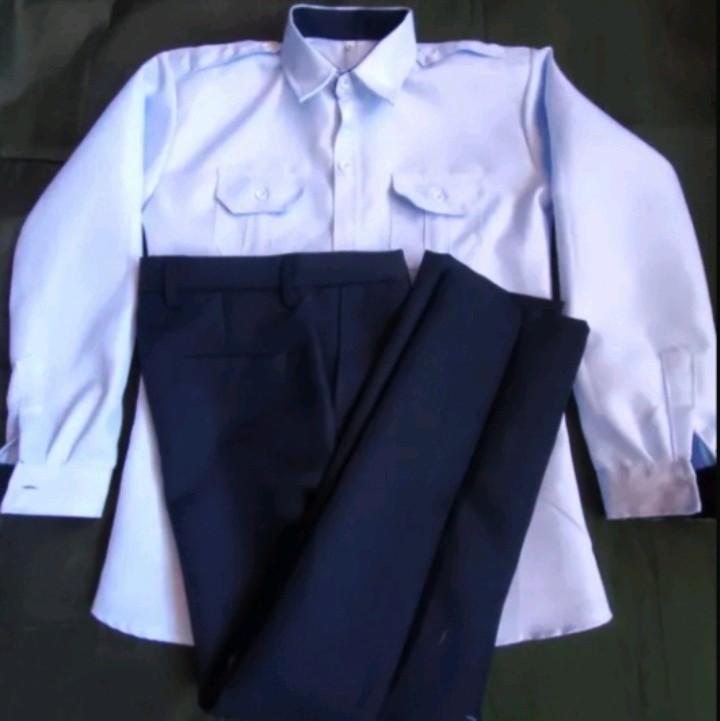 Security guard uniform set pants and longsleeve plain Menswear - TikTok ...