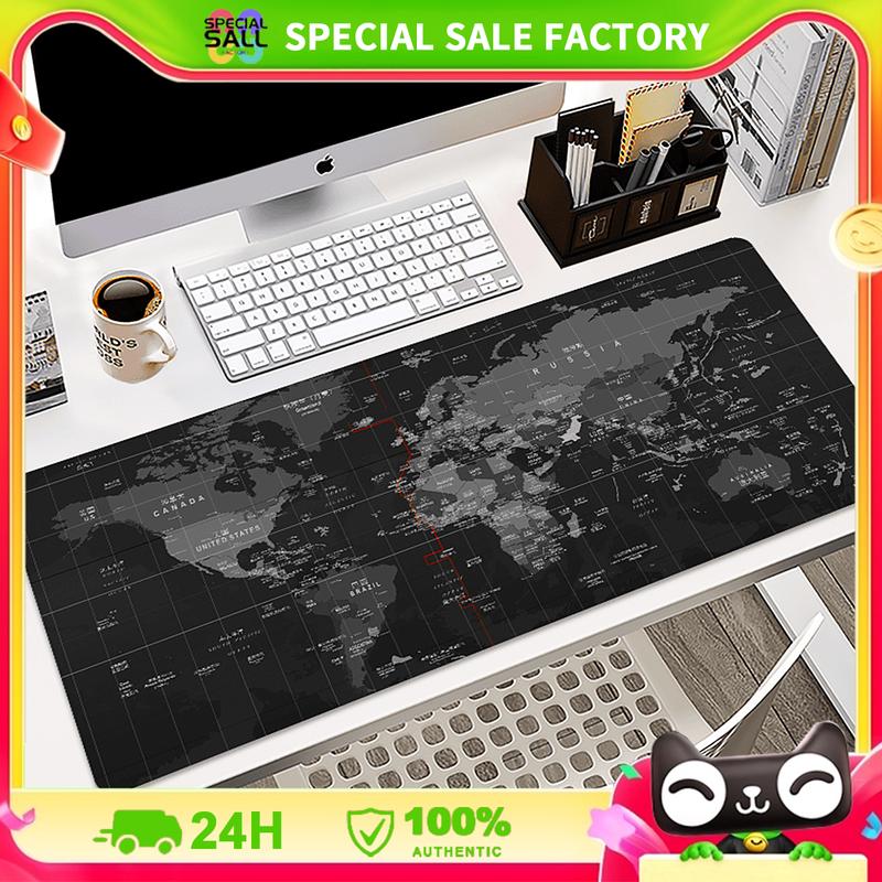 Large-sized Mouse Pad with World Map Pattern, Soft Mouse Pad - TikTok ...