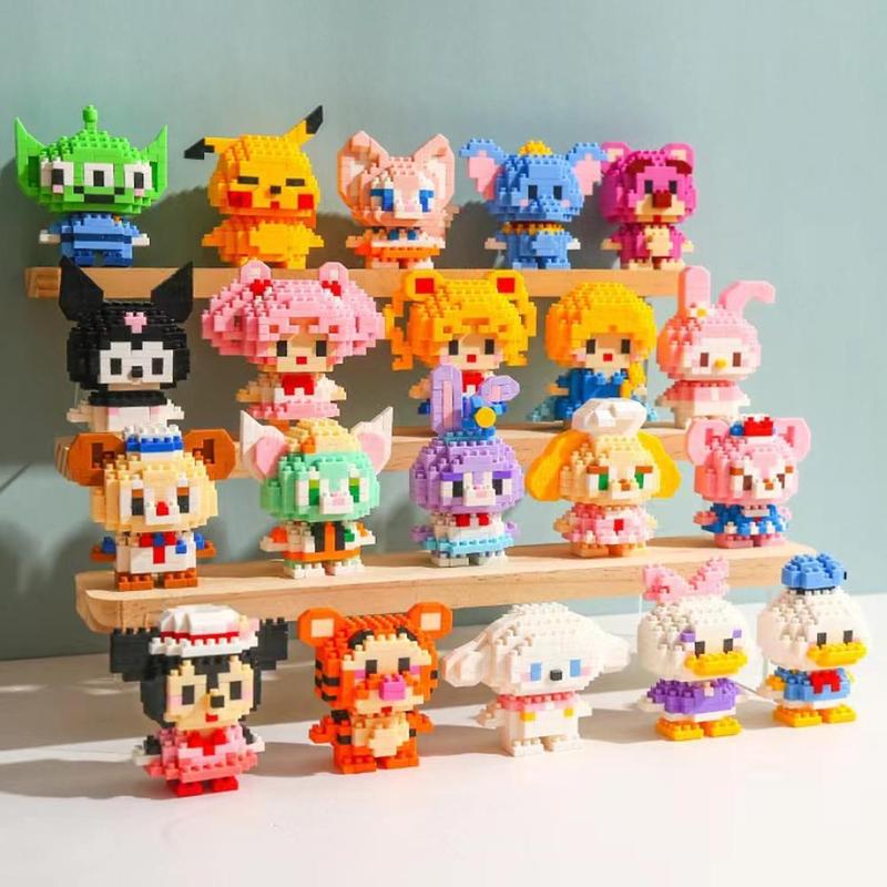 Mini Building Block Doll Toys Children's Educational Particl - TikTok ...