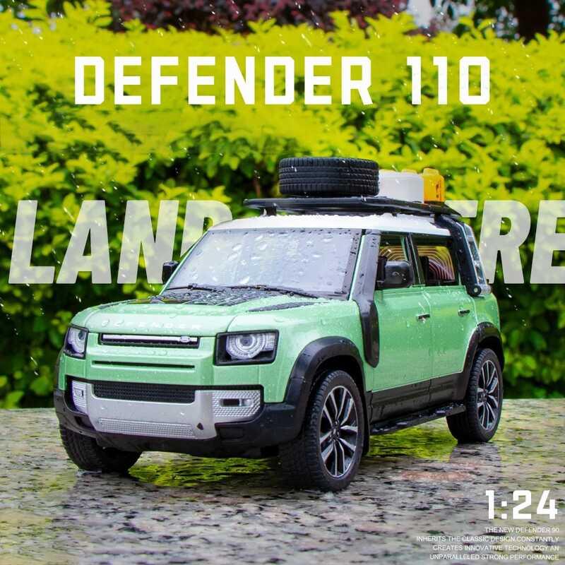 RUM 1 24 Scale Land Rover Defender 110 Alloy Model Light Sound - TikTok ...