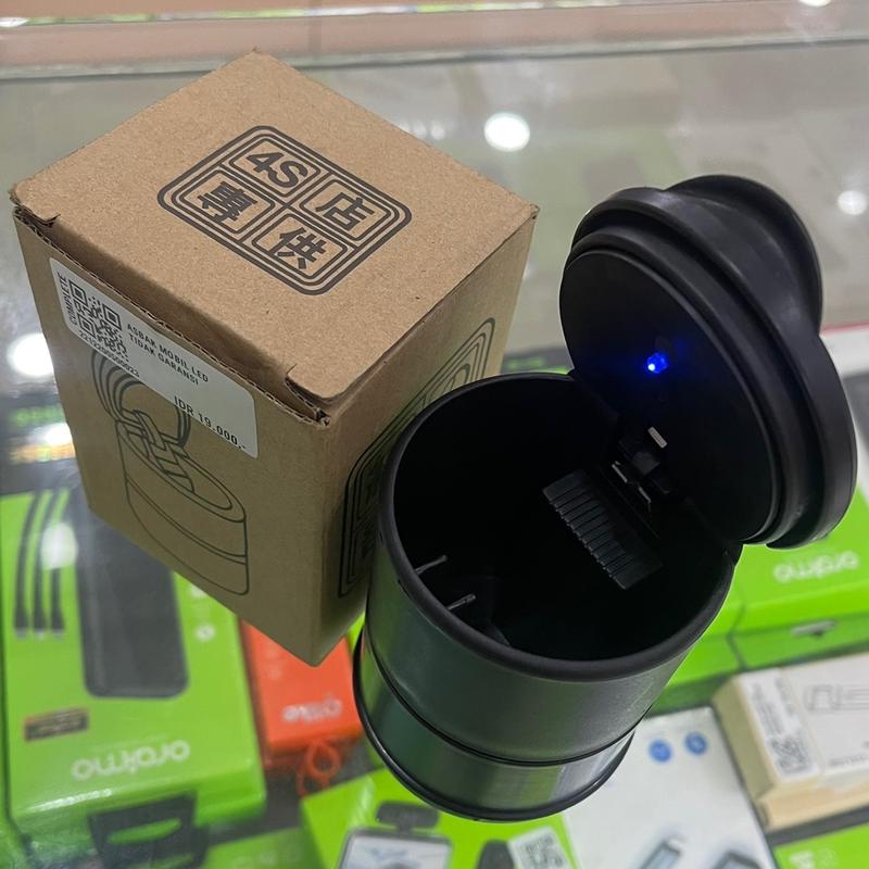 ASBAK MOBIL LED BLUE With Light Universal Kedap aroma Car - Shop ...