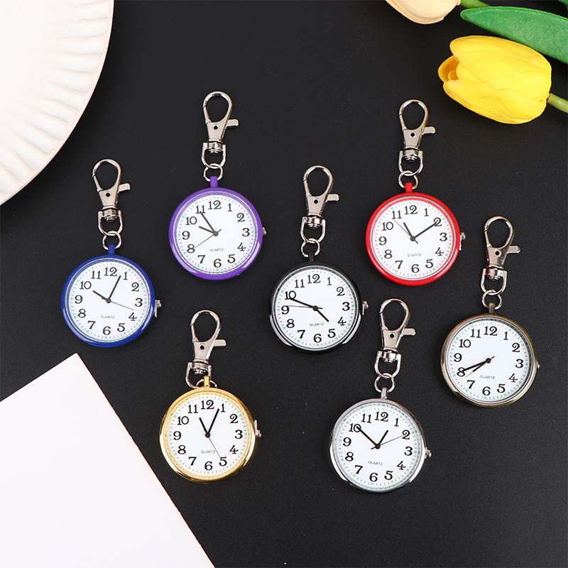 Jam tangan poket untuk jururawat, jam poket dengan rantai kunci ...