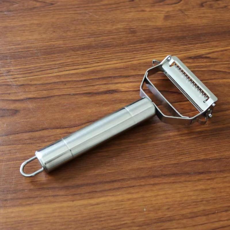 Stainless Steel Peeler Double Head Grater Fruit Peeler Multi-Function ...