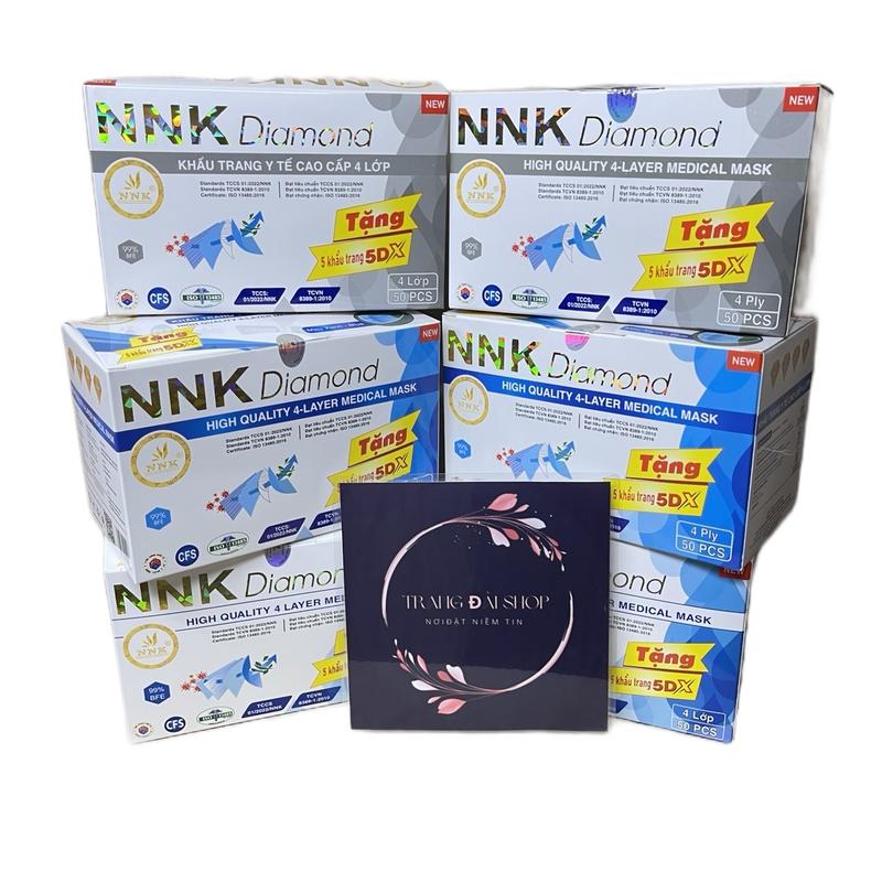 Combo 2 hộp khẩu trang y tế NNK Diamond (50 cái/1 hộp) + Quà - TikTok ...