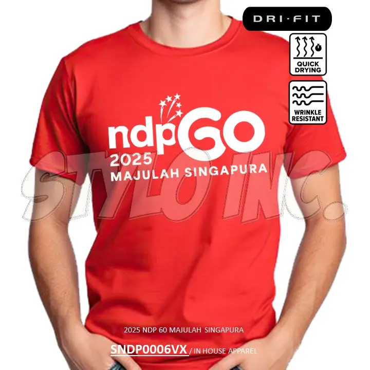 2025 NDP 60 MAJULAH SINGAPURA and Dri-Fit Singapore National Day Parade ...