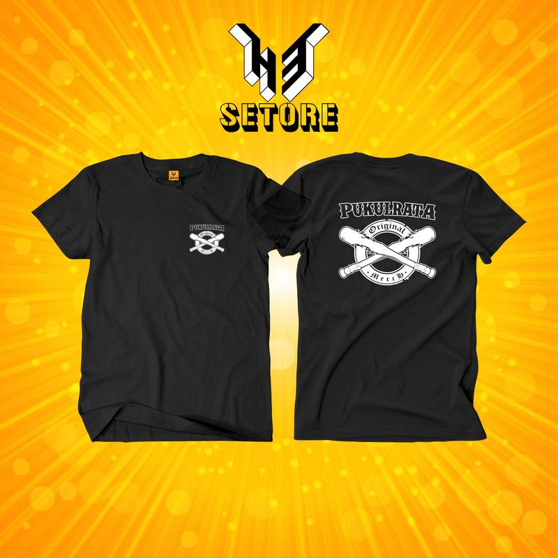 Kaos Baju Distro Pukul Rata Rumble Merch - Shop | Tokopedia