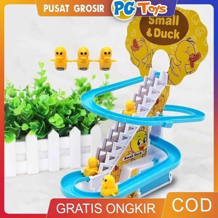 Promo PGTOYS - Mainan Anak Slide Music Track Small Duck Bebek Naik ...