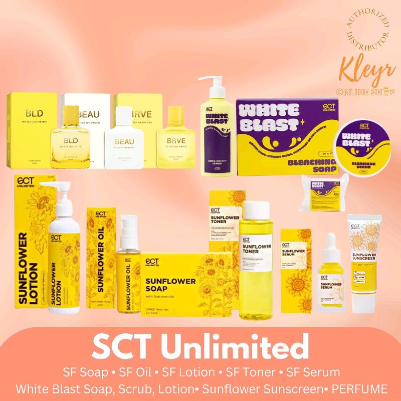 SCT Sunflower White Blast Skincare Set Soap - TikTok Shop Philippines