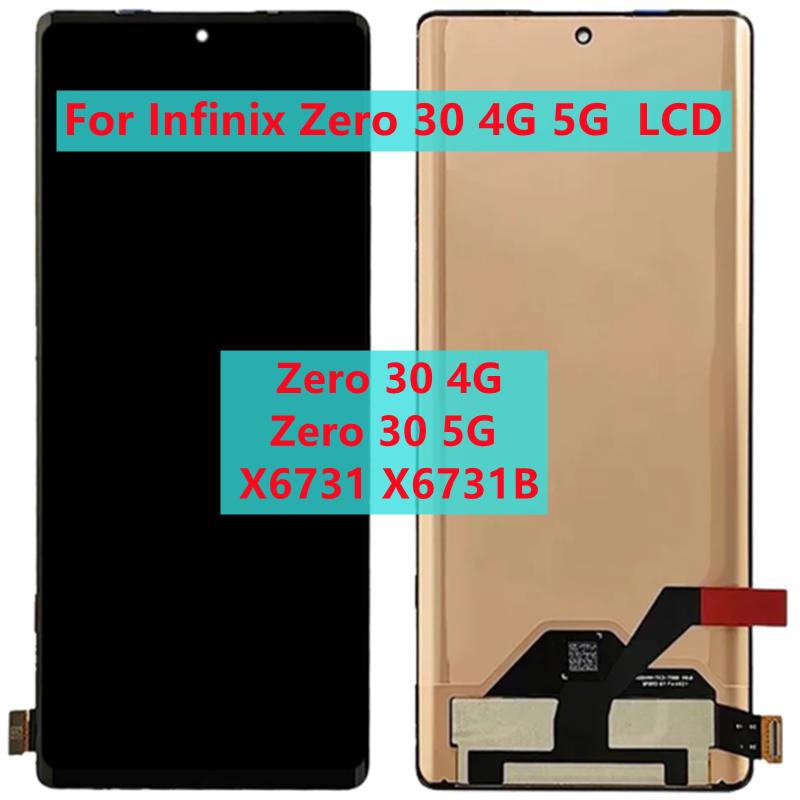 อะไหล่จอสัมผัส LCD, 6.78 นิ้ว, สำหรับ Infinix Zero 30 4G 5G X6731 ...