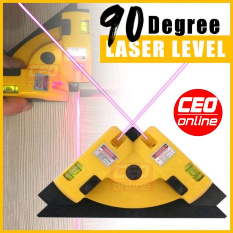 CEO 90 Degree Square Laser Level Right Angle Vertical Horizontal ...