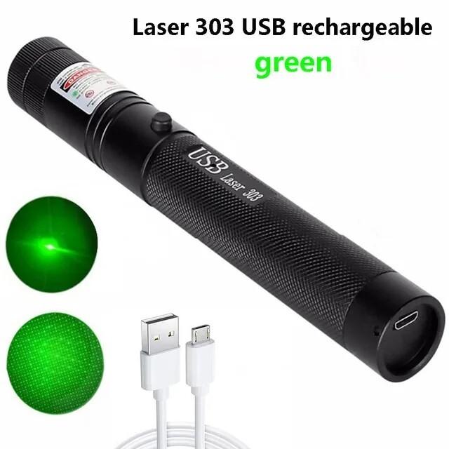 USB Green/Red Light Laser Pointer 532mm 2000m Long Range Laser - TikTok ...