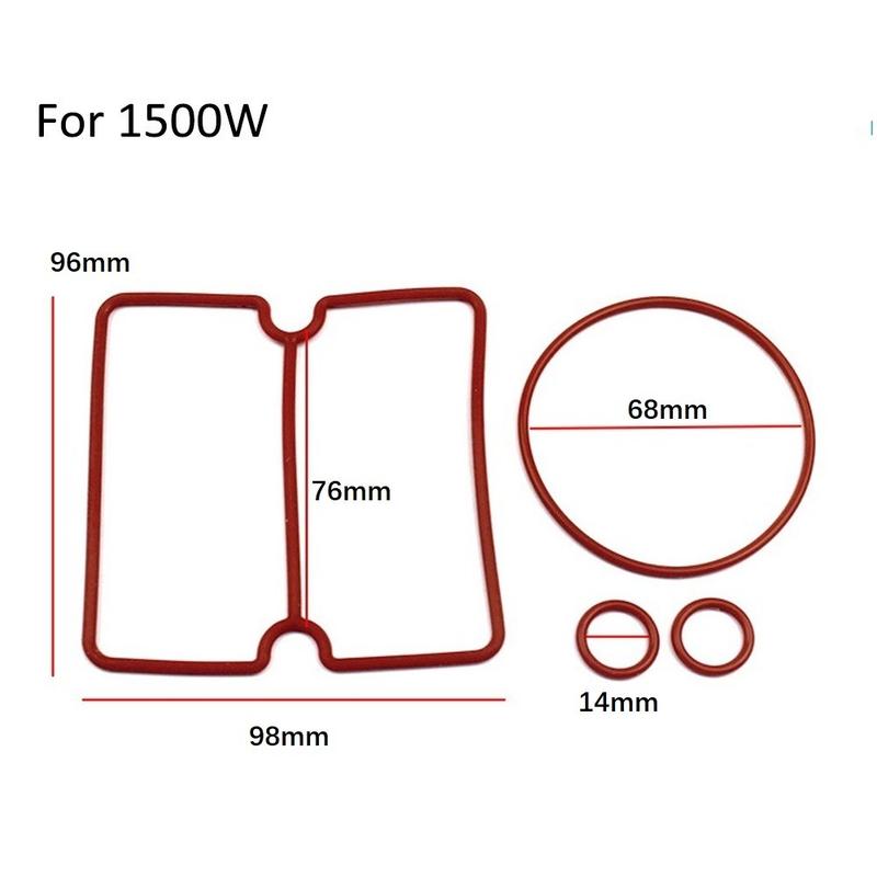 Cincin pengedap getah nitril, 4 keping / set, untuk kepala silinder ...