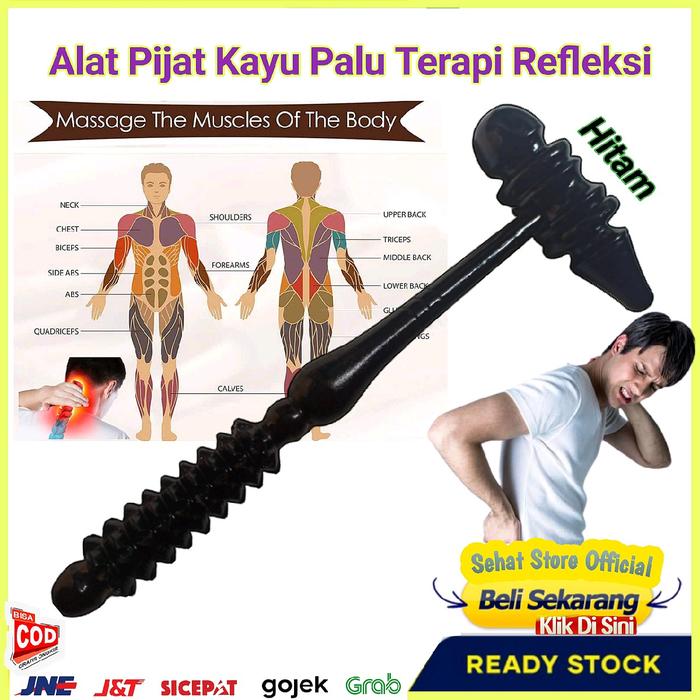 Jual Alat KAYU PIJAT Model Palu Terapi Ketukan Terapi Mijat Refleksi ...