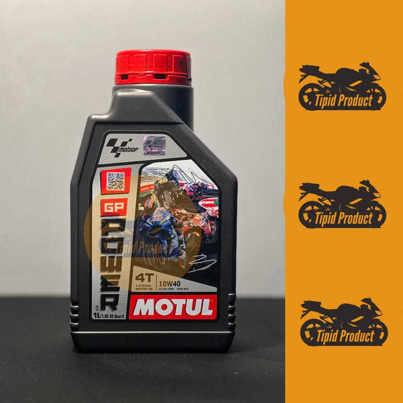 MOTUL GP Power 10W40 4T - 1 Liter (JASO MA2 - API SL) - TikTok Shop ...