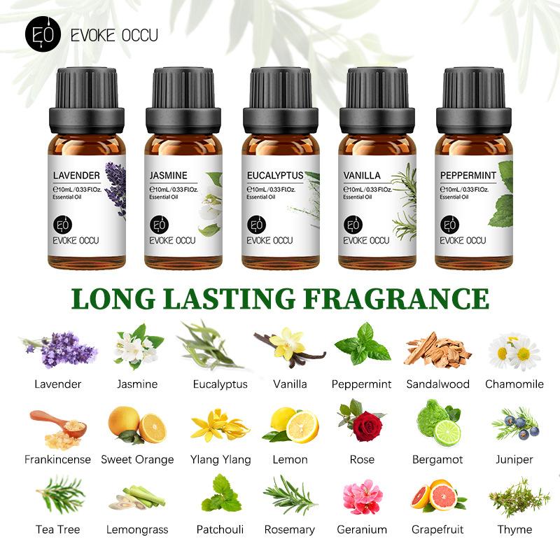 10ml Fragrance Oils Pure Undiluted Strong Smell for DIY Candle Soap ...