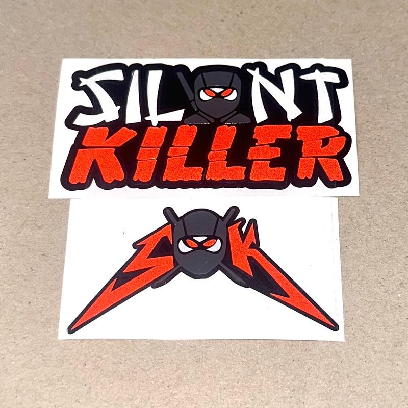 SILENT KILLER & SK Sticker Cutting Pantulan Cahaya - TikTok Shop Malaysia