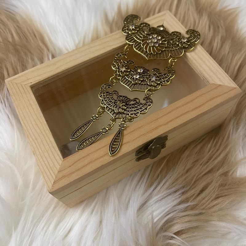 BROOCH DOKOH TIGAL LAYER BLACK GOLD - TikTok Shop Malaysia