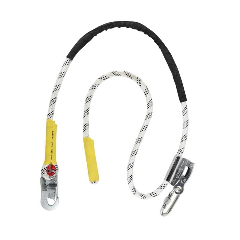 Arborist Positioning Rope Safety Rope with Steel Snap Hook Positioning ...