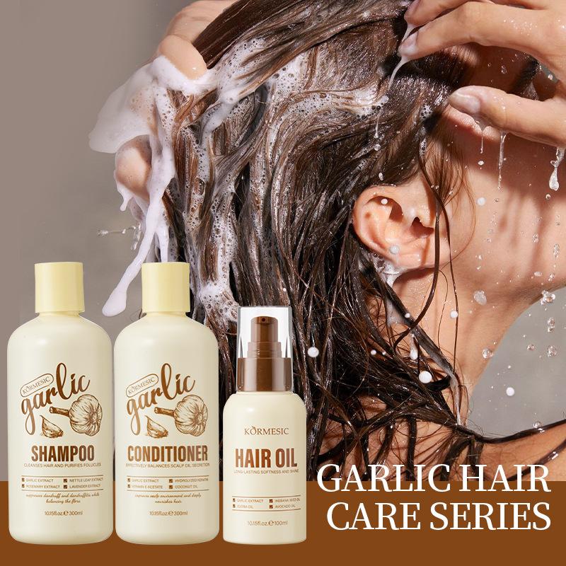 Garlic Shampoo Conditioner Hair Care Series - TikTok Shop Singapore