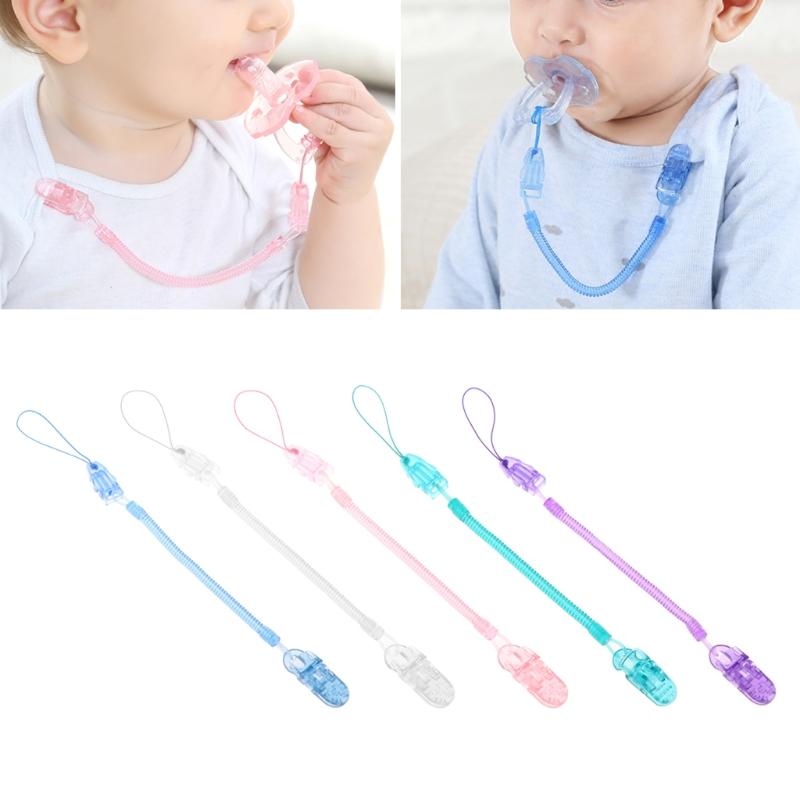 Baby Pacifier Chain Accessories Pacifier Clip Coil Pacifier Chain ...