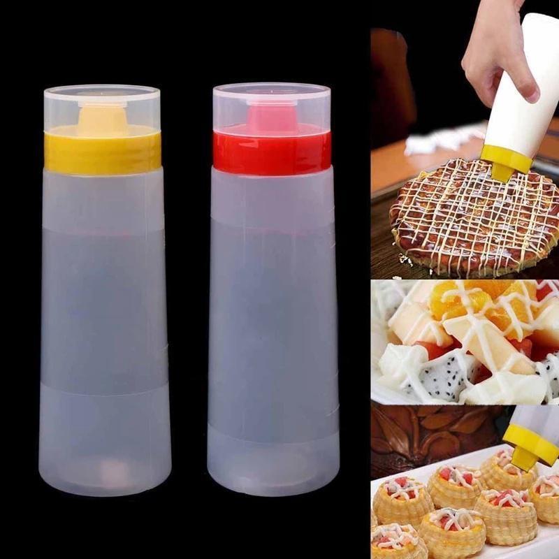 Botol Sos, 4 Lubang, Kapasiti 300ml, Diperbuat daripada Resi - TikTok ...