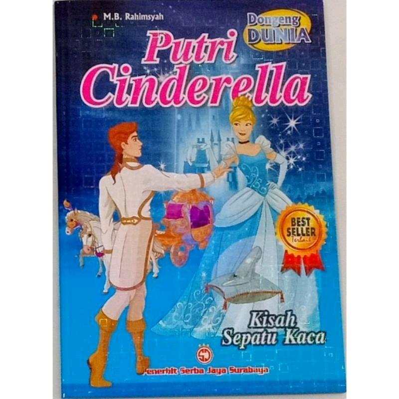 Buku Cerita Dongeng Dunia Putri Cinderella Kisah Sepatu Kaca - Shop | Tokopedia