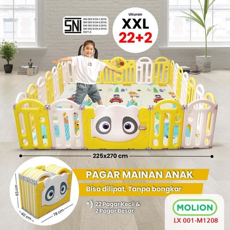 SPEEDS SNI Pagar Bayi Pagar Anak Playfence Set Pagar Mainan Anak - Shop ...