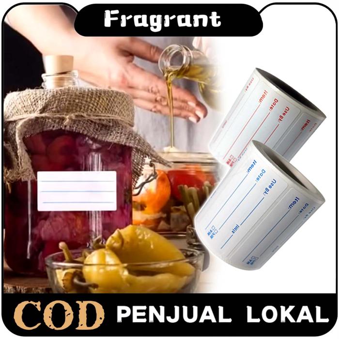 Promo Stiker Tanggal Expired Date 500pcs Waterproof Label Kadaluwarsa ...