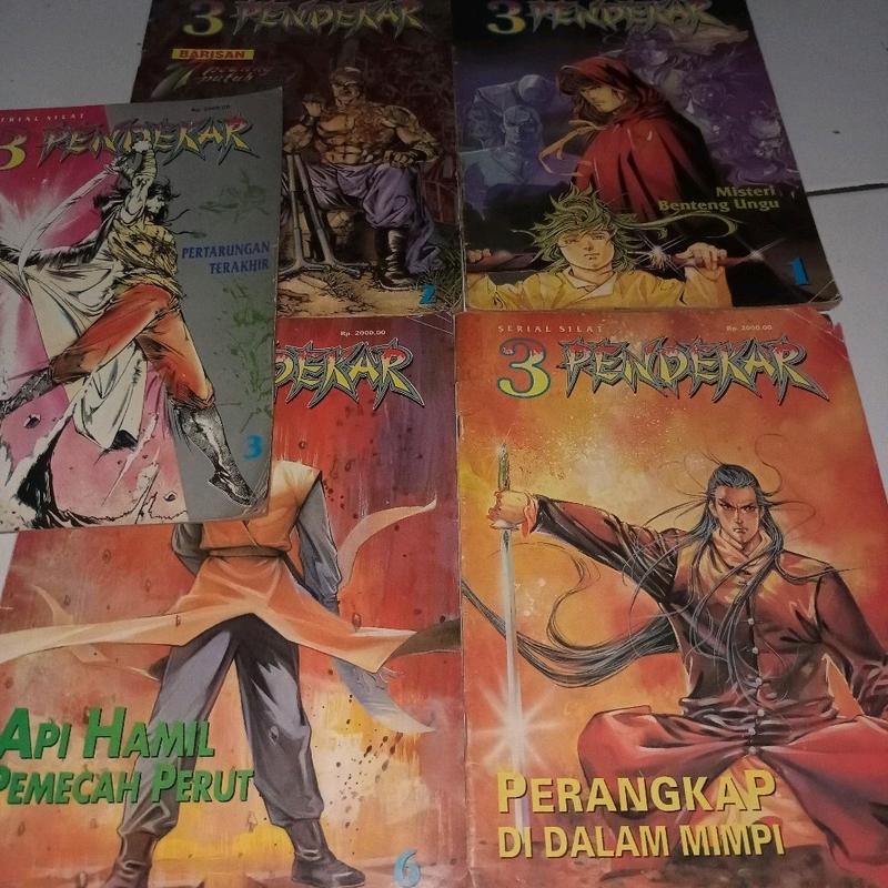 Komik serial silat 3 pendekar - Shop | Tokopedia