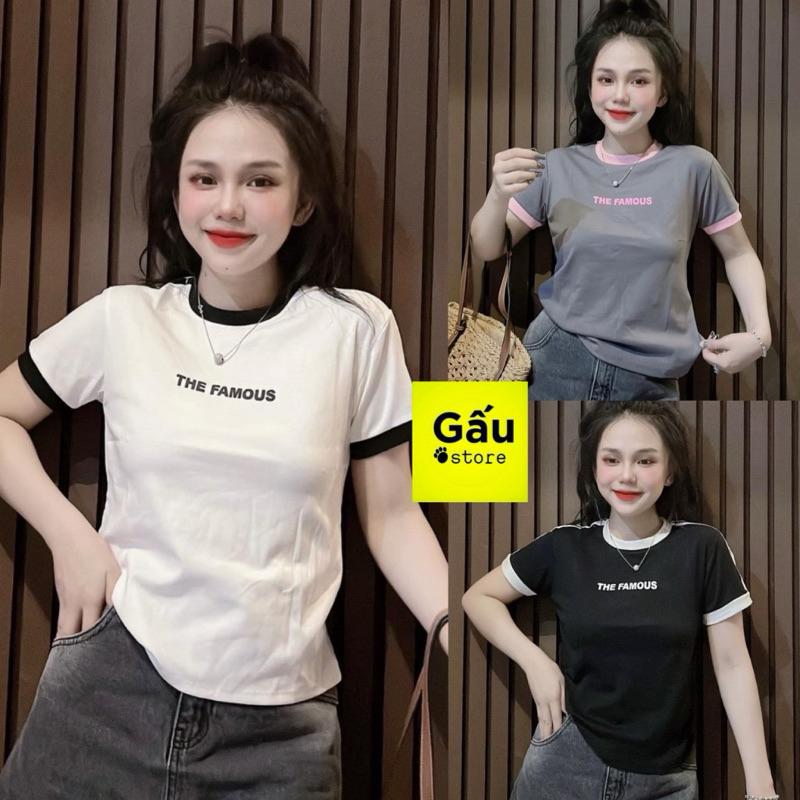 Kemeja-T memeluk PHOM, untuk Wanita, dengan Lengan dan Garis - TikTok ...