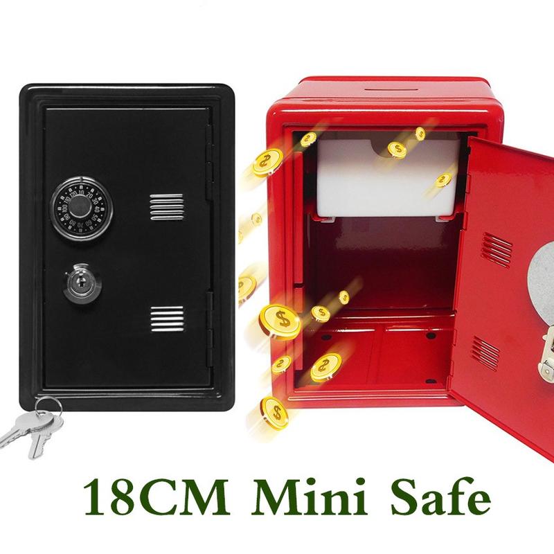 Rectangular Mini Money and coins Safes Creative Money Safe box - TikTok ...