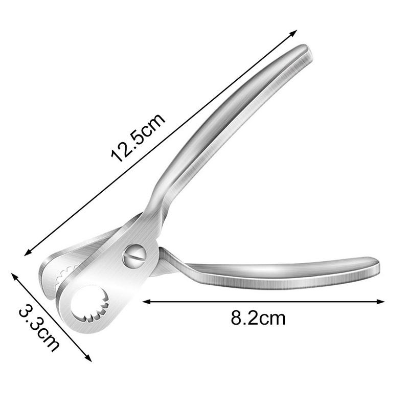 Snail Tail Cutting Tool,Stainless Steel Escargot Tail Remova - TikTok ...