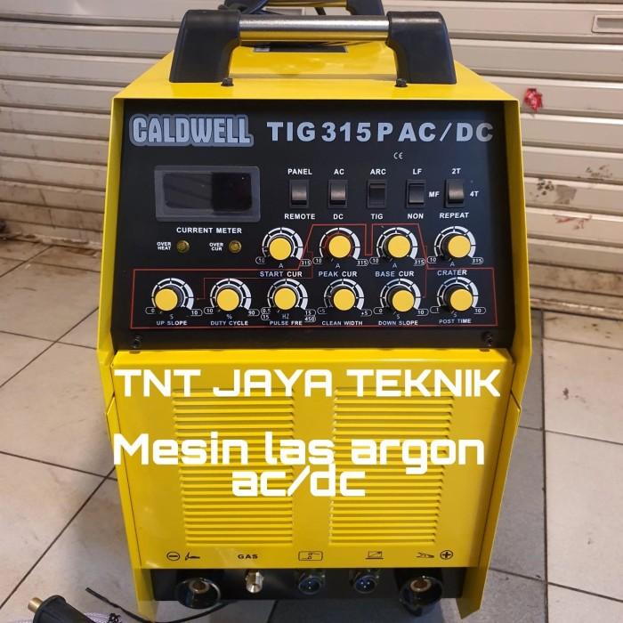 BIG PROMO! MESIN LAS ARGON CALDWELL TIG 315 P AC DC / CALDWELL TIG 315 ...