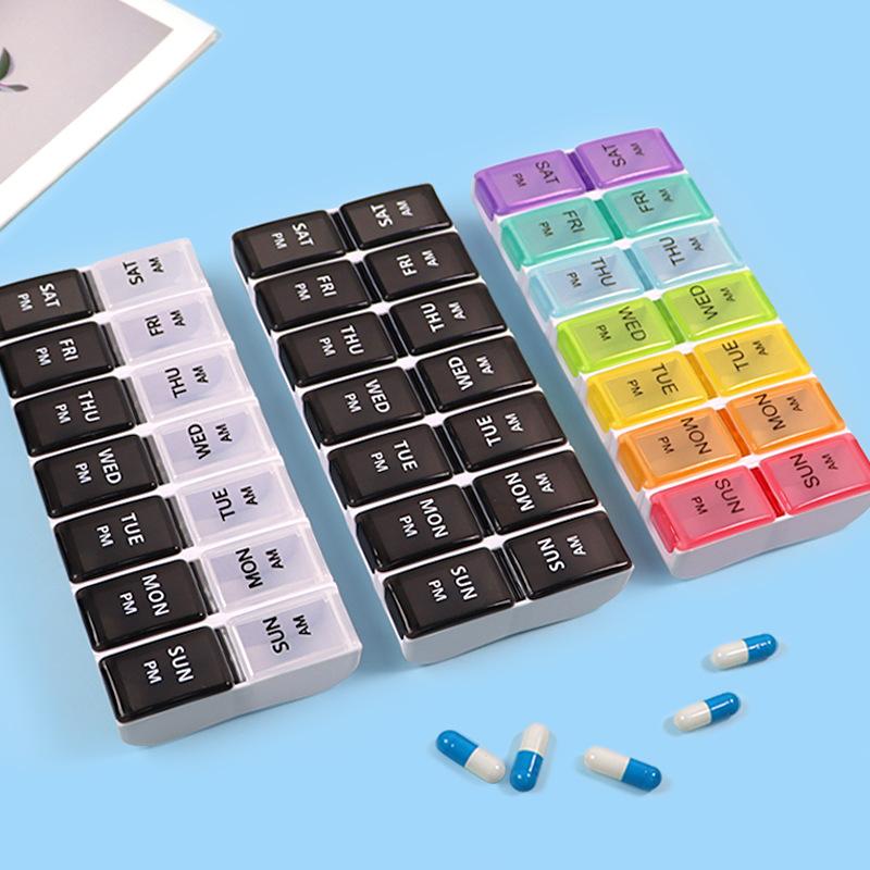 Portable Small Pill Case Household Goods Travel Medicine Pp Box ...