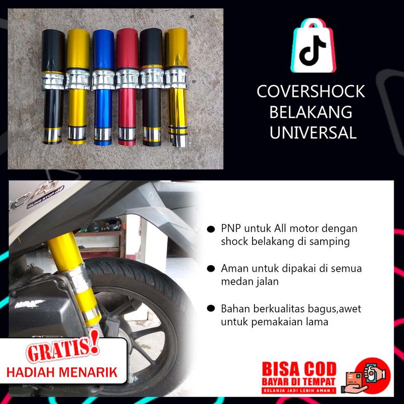 Cover Tempel Pelindung Shock Belakang Motor All Series Motorcycle ...