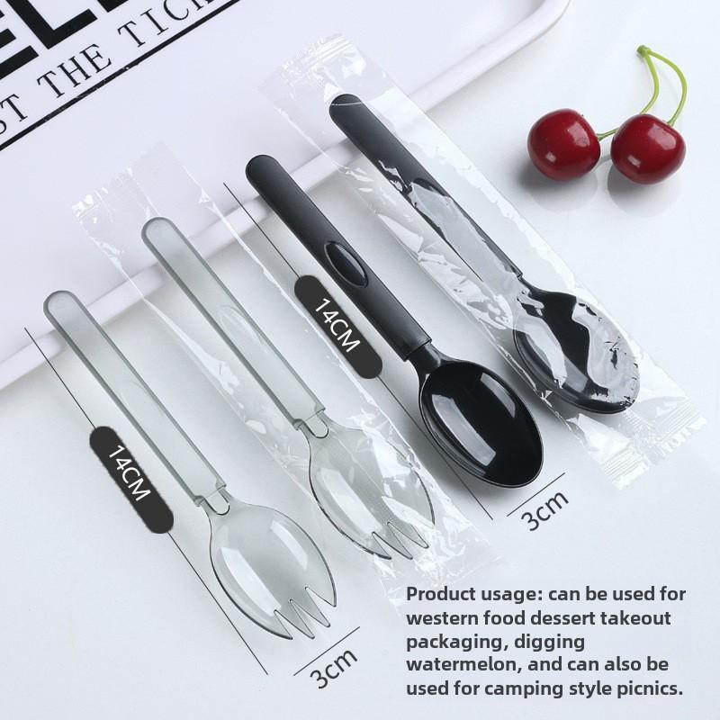 Kitchen Utensils: Disposable Spoons, Individually Wrapped Plastic ...