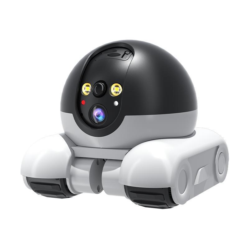 Wireless App Control Robot Camera, 2K Robot Camera, 5G Remote Surveillance Camera with Night ...