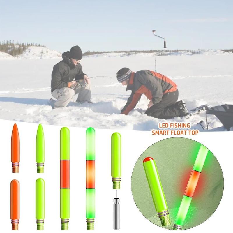 1pc New Sensor Color Change LED Fishing Smart Float Top Supe - TikTok ...