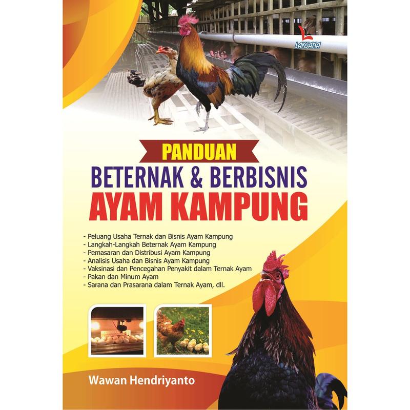 Panduan Beternak & Berbisnis Ayam Kampung - LAKSANA - Shop | Tokopedia
